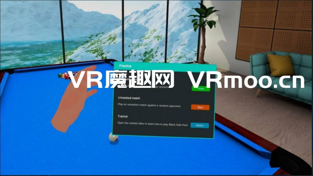 Oculus Quest 游戏《Black Hole Pool》台球池VR – 妖气VR魔趣官网