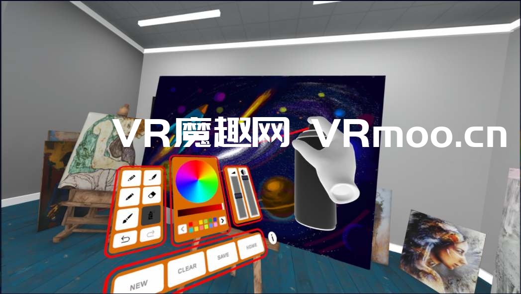 Oculus Quest 游戏《Drawing Desk VR》绘图台 – 妖气VR魔趣官网