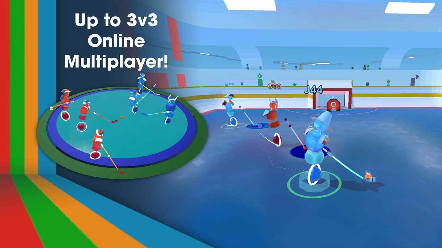 Oculus Quest 游戏《卡通冰球》Hockey Bockey – 妖气VR魔趣官网