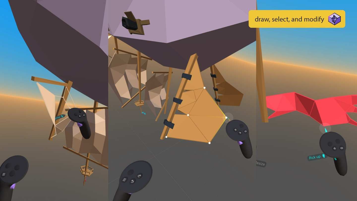 Oculus Quest 游戏《Polysketch VR》多草图VR – 妖气VR魔趣官网