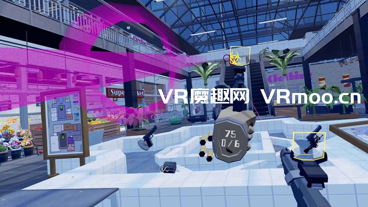 Oculus Quest 游戏《HeadCount VR》子弹地狱 – 妖气VR魔趣官网