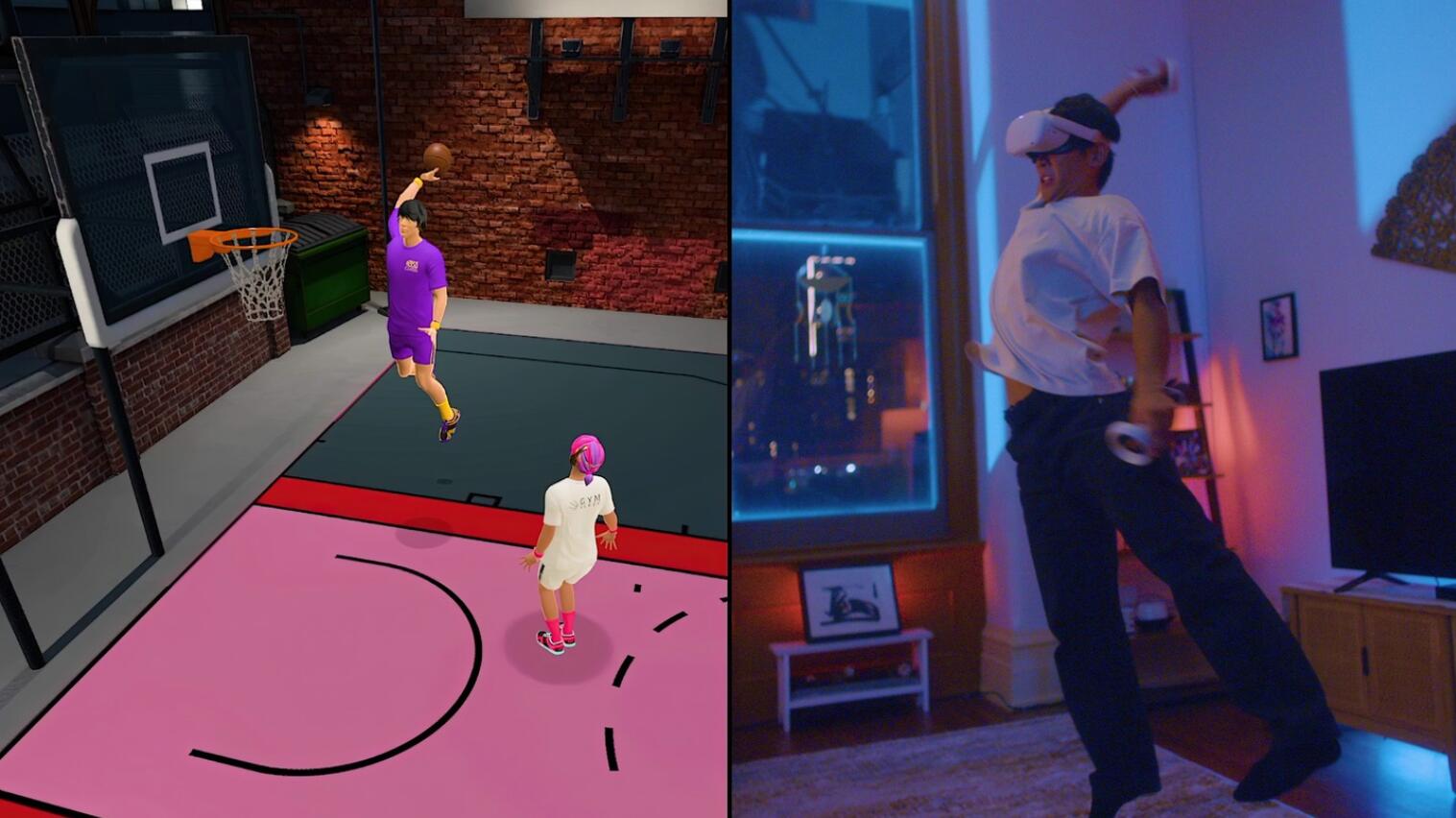Oculus Quest 游戏《体操课 – 篮球VR》GYM CLASS – BASKETBALL VR – 妖气VR魔趣官网