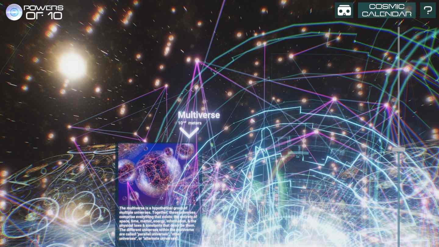 Oculus Quest 游戏《宇宙模拟》Powers of 10 : Universe Simulation – 妖气VR魔趣官网
