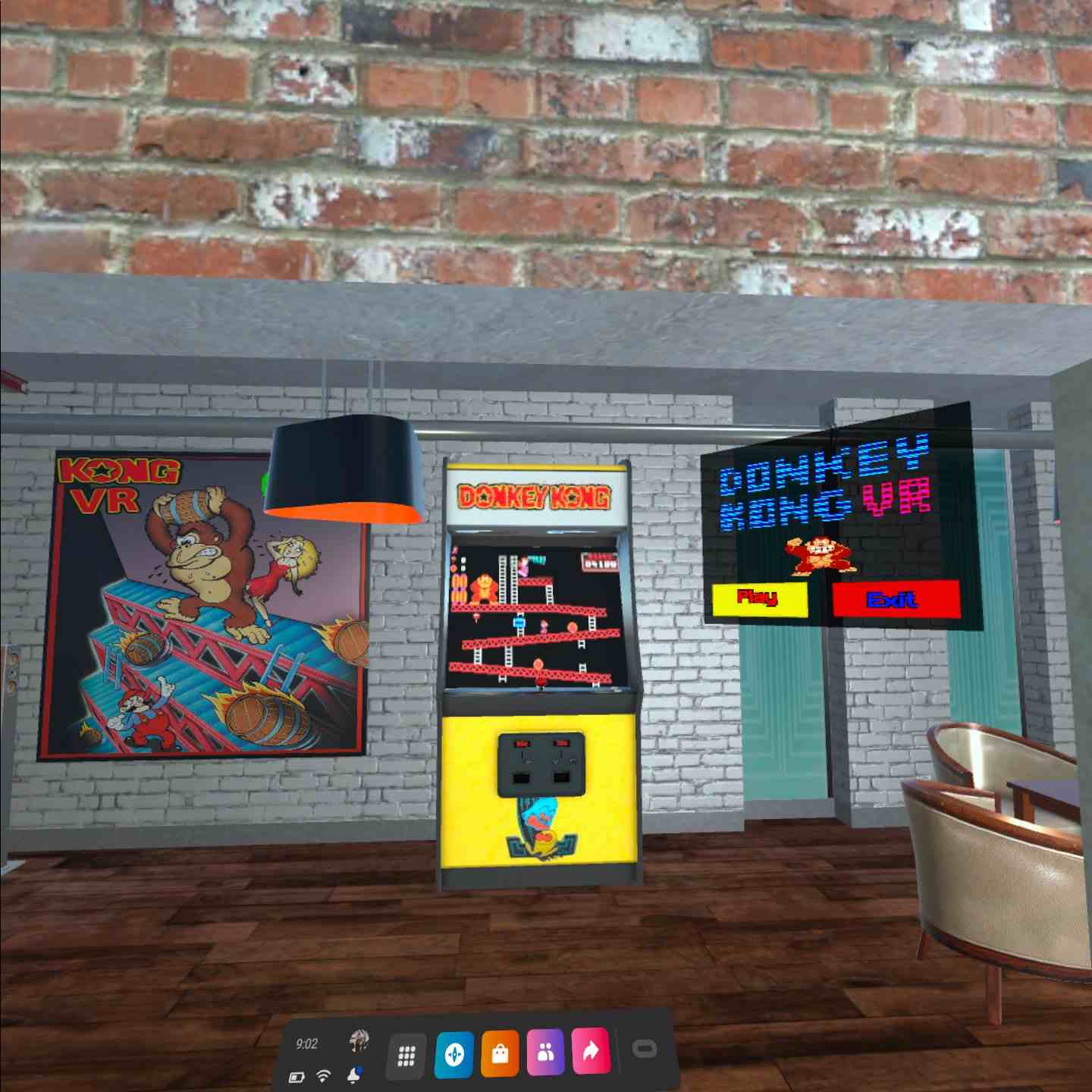 Oculus Quest 游戏《大金刚VR》Donkey Kong VR – 妖气VR魔趣官网